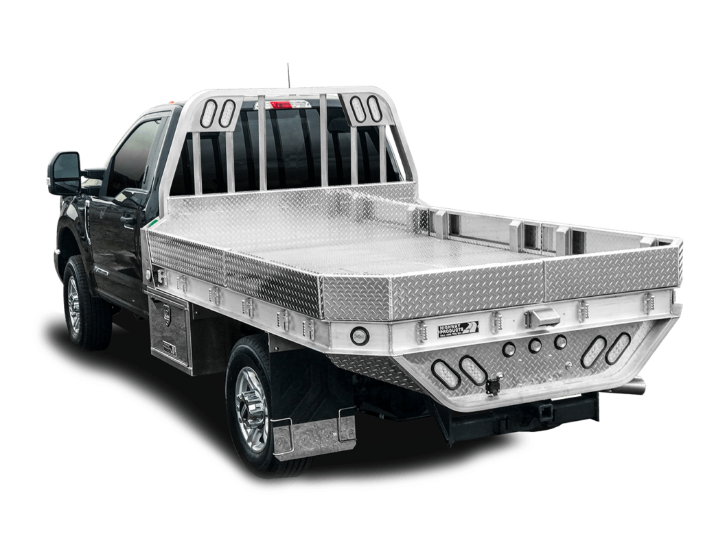 Strongback Flat Bed Truck Beds | Aluminum Work Truck Flatbeds that Last ...
