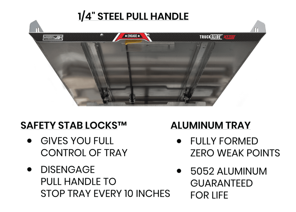 Truck Bed Slides | 1200lbs, 2000lbs, and Industrial 4000lbs Heavyweight ...