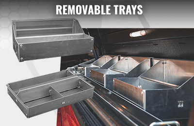 PICKUP PACK | Aluminum truck bed organizer and cover, with low side ...