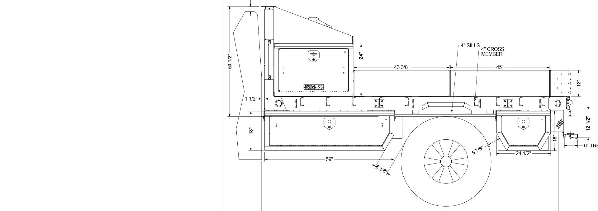 Flatbed-809 – Highway Products Inc.
